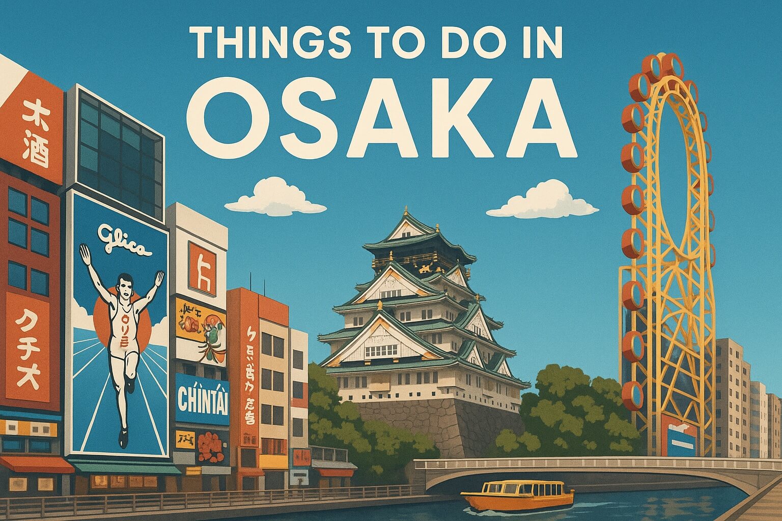 Osaka Travel Guide 2025: USJ ¥8,900, Castle ¥1,200 & Food Tips